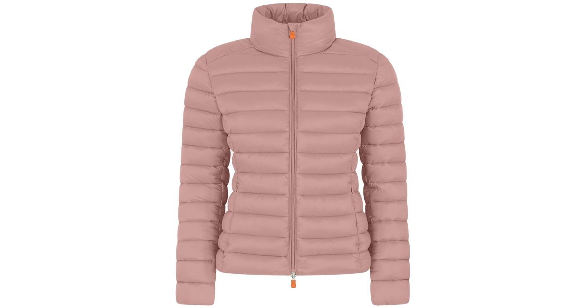 Save The Duck Synthetic Carly Recycled Nylon Puffer Jacket in Blush ... Save The Duck Synthetic Carly Recycled Nylon Puffer Jacket in Blush ...