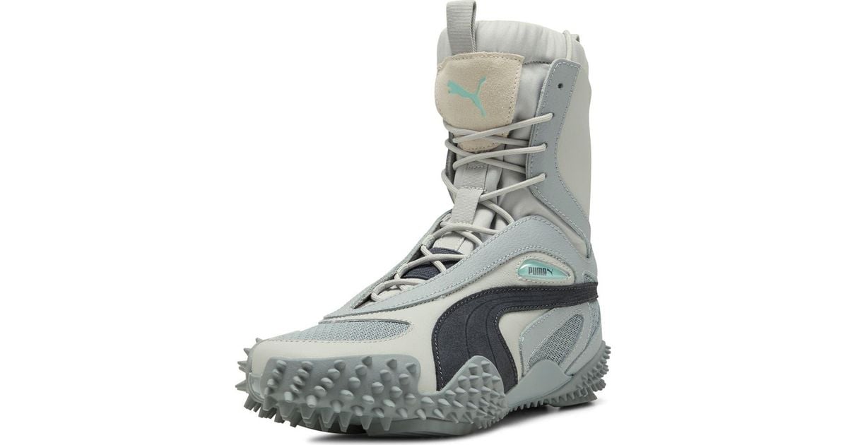 PUMA Mostro Mid Sneaker Boot in Gray | Lyst