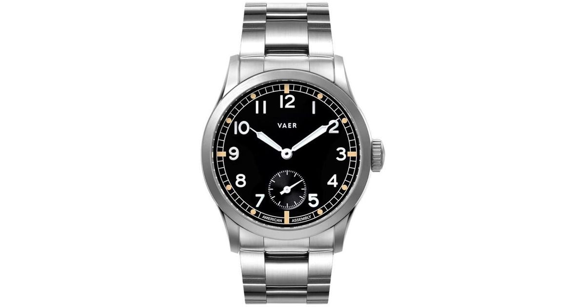 VAER C3 Dirty Dozen Bracelet Watch, 36Mm in Gray for Men | Lyst
