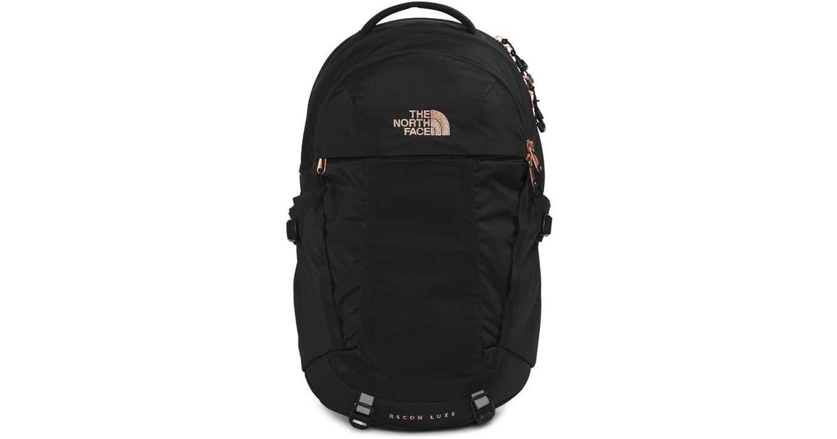 The North Face Recon Luxe Backpack in Black | Lyst