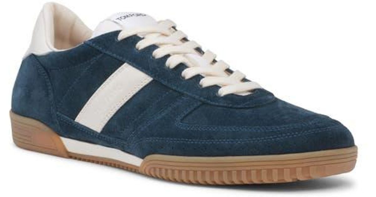 Tom Ford Terence Suede Sneaker in Blue for Men | Lyst