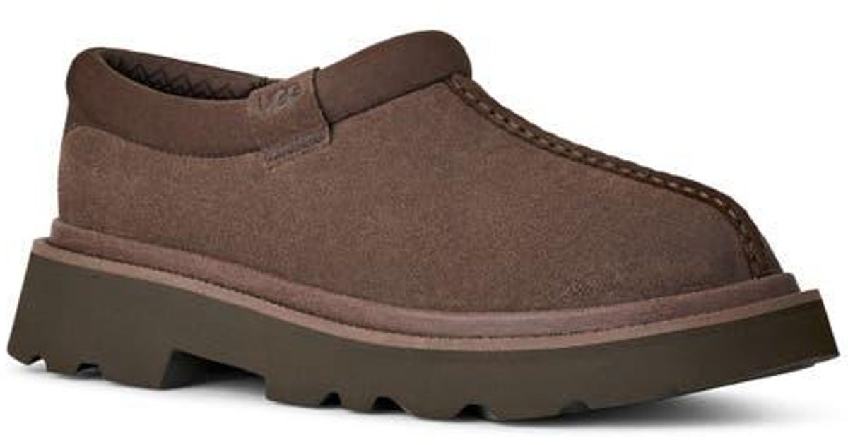 UGG Tasman Lug Sole Clog in Brown for Men | Lyst