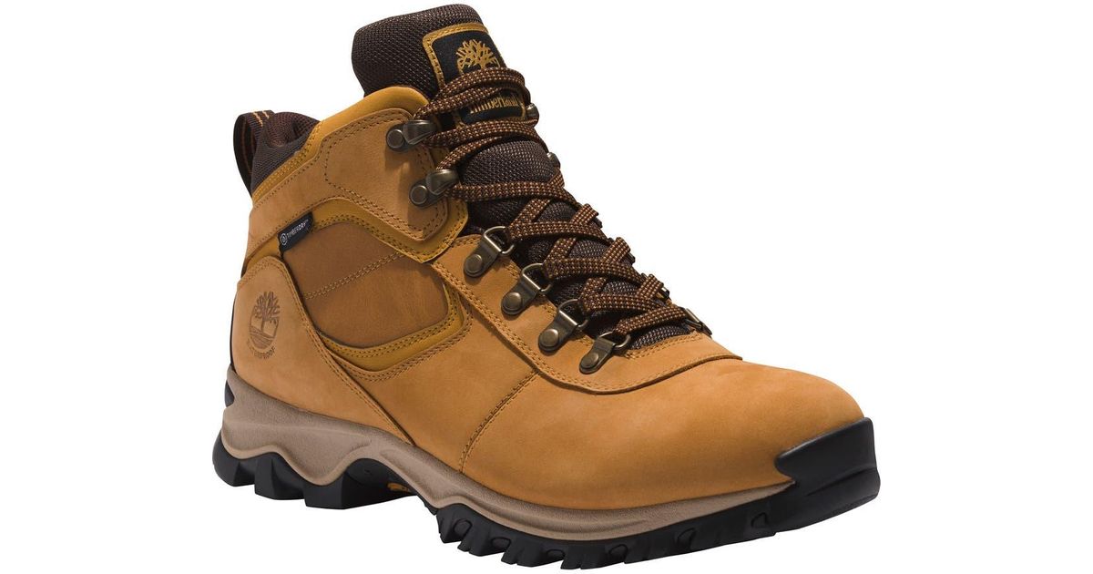 Timberland Mt. Maddsen Waterproof Hiking Boot in Brown for Men | Lyst