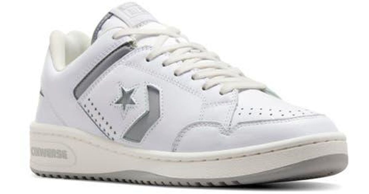 Converse Weapon Oxford Sneaker in White | Lyst