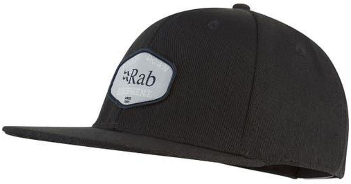 Rab Axion Badge Cap in Black | Lyst