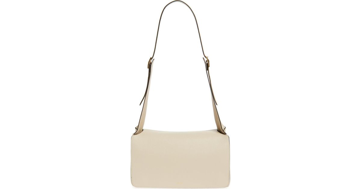 REE PROJECTS Florencia Soft Pebble Grain Leather Shoulder Bag in ...