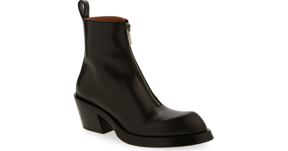 McQueen Sparrow Cuban Heel Boot in Black for Men | Lyst
