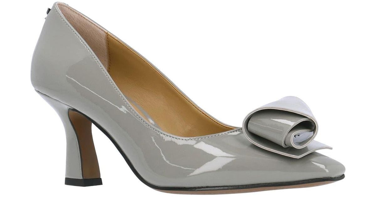 J. Reneé Karali Pump in Gray | Lyst