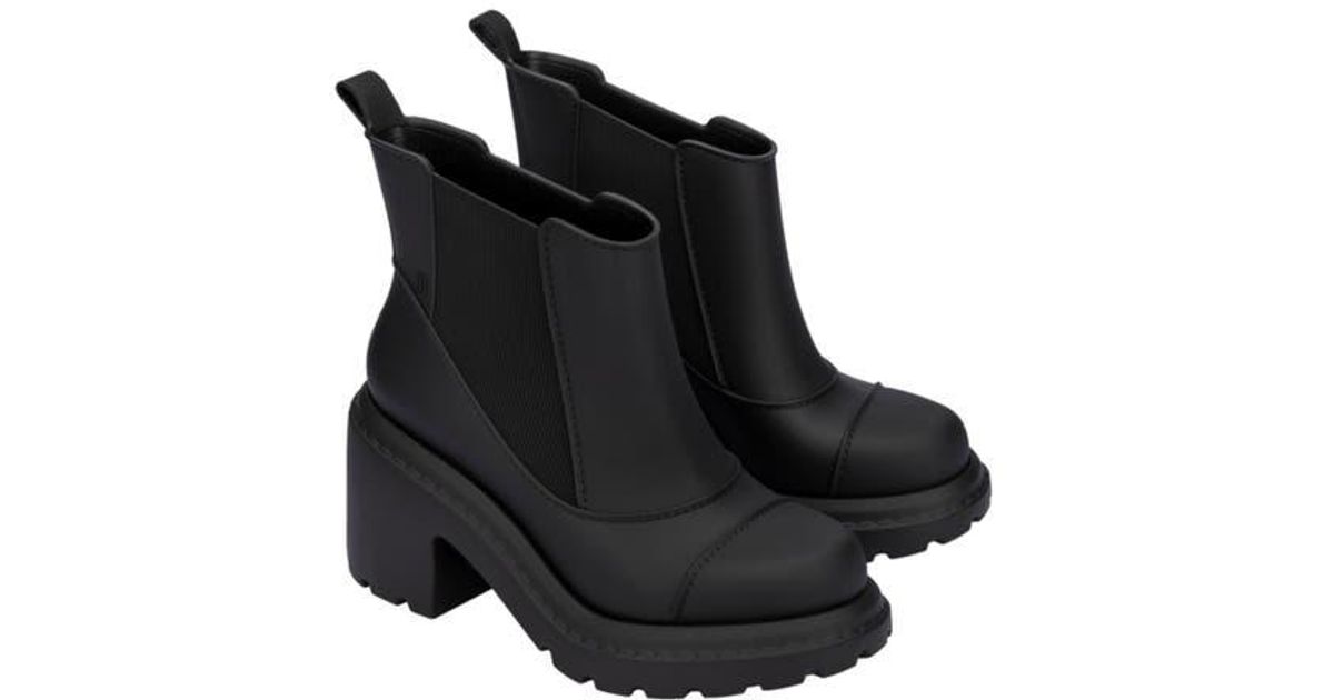 Melissa Courtney Platform Chelsea Boot in Black | Lyst