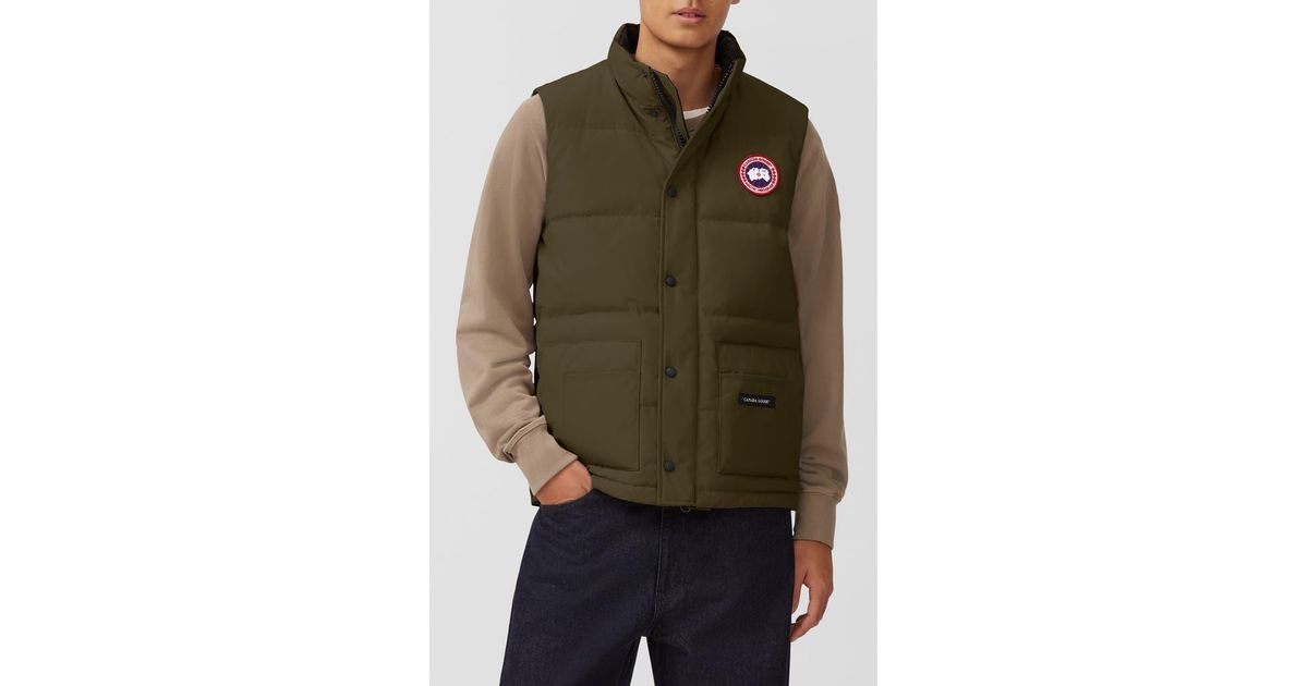 Canada Goose Freestyle Water Repellent Down Puffer Vest in Green for ...