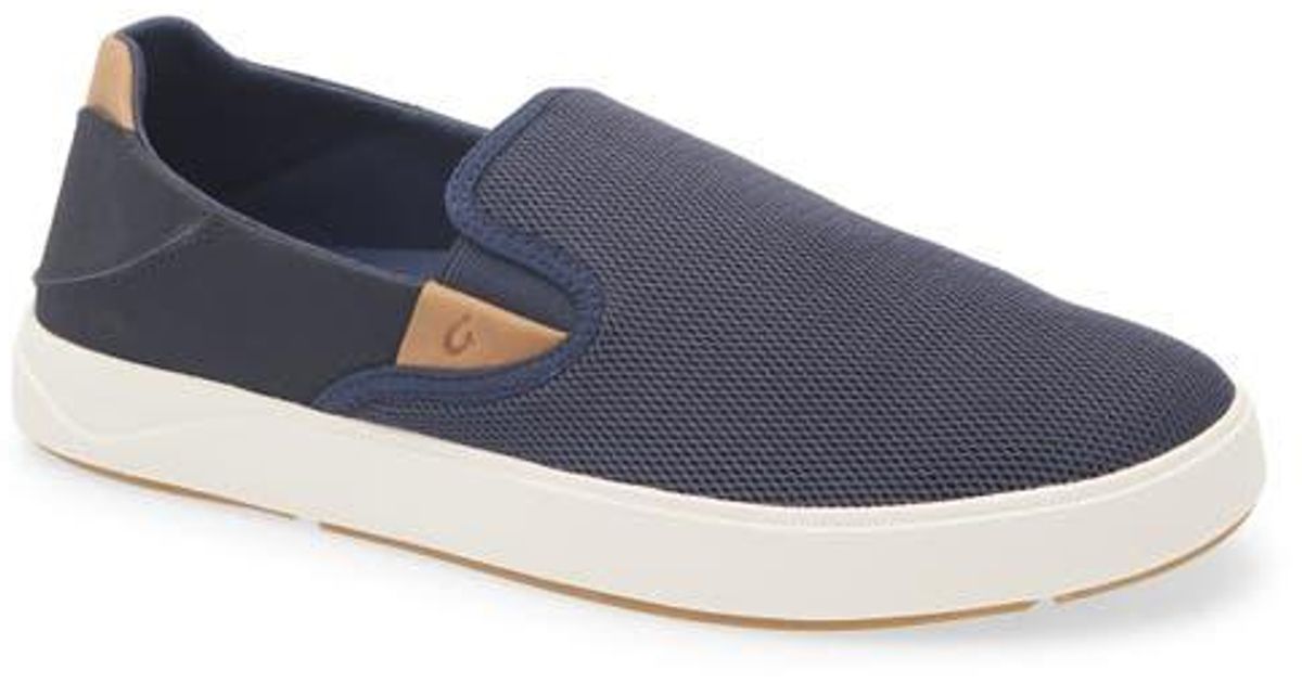 Olukai Laeahi Nui Convertible Slip-On Sneaker in Blue for Men | Lyst