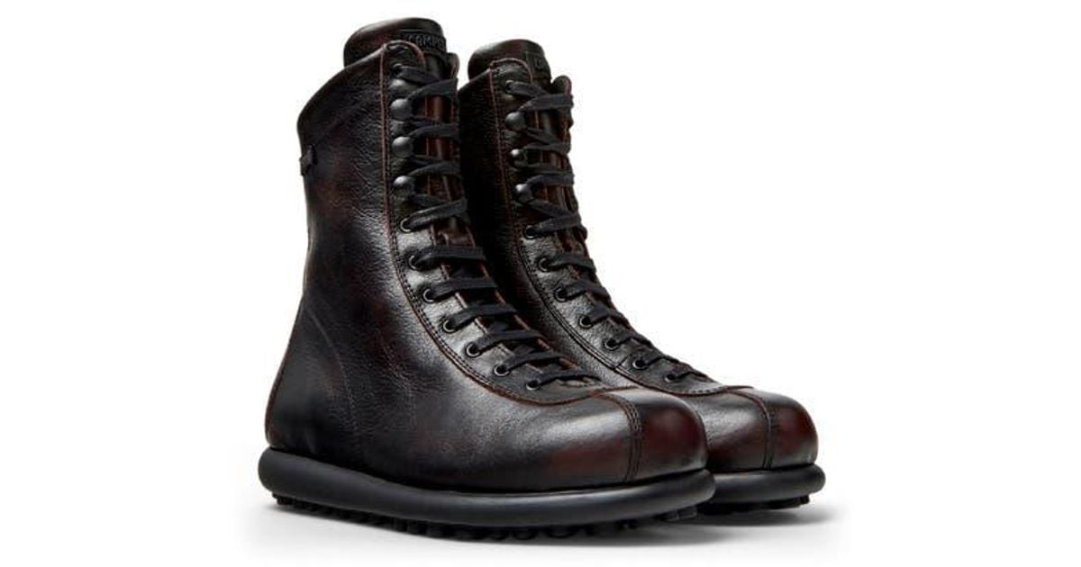 Camper Pelotas Ariel Boot in Black | Lyst