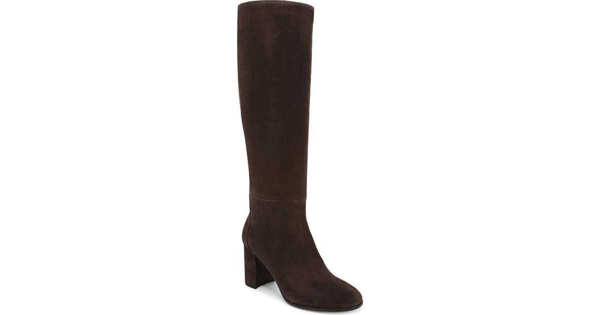 Vince Elora Knee High Boot in Brown | Lyst