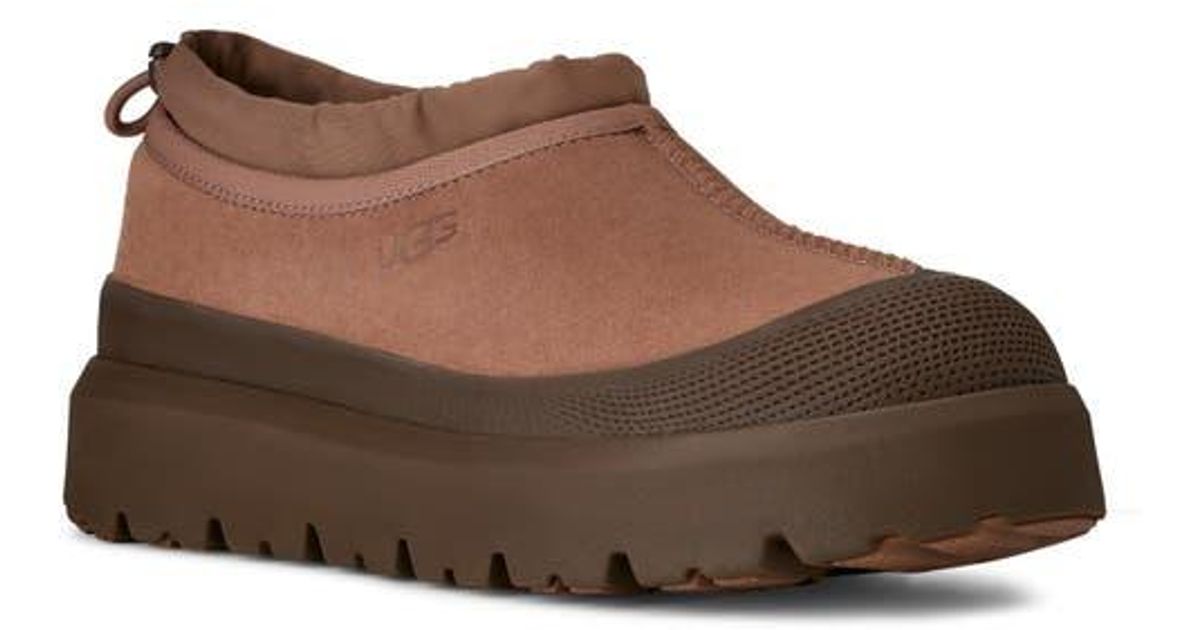 UGG Tasman Waterproof Hybrid Slip-On in Brown for Men | Lyst
