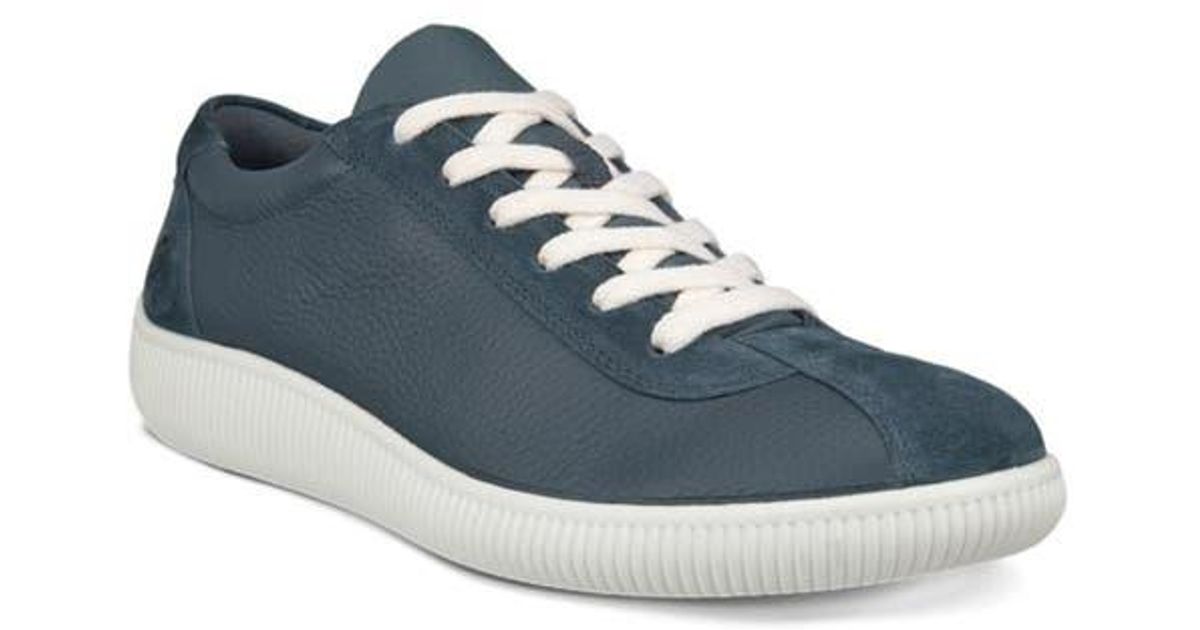 Ecco Soft Zero Sneaker in Blue for Men | Lyst