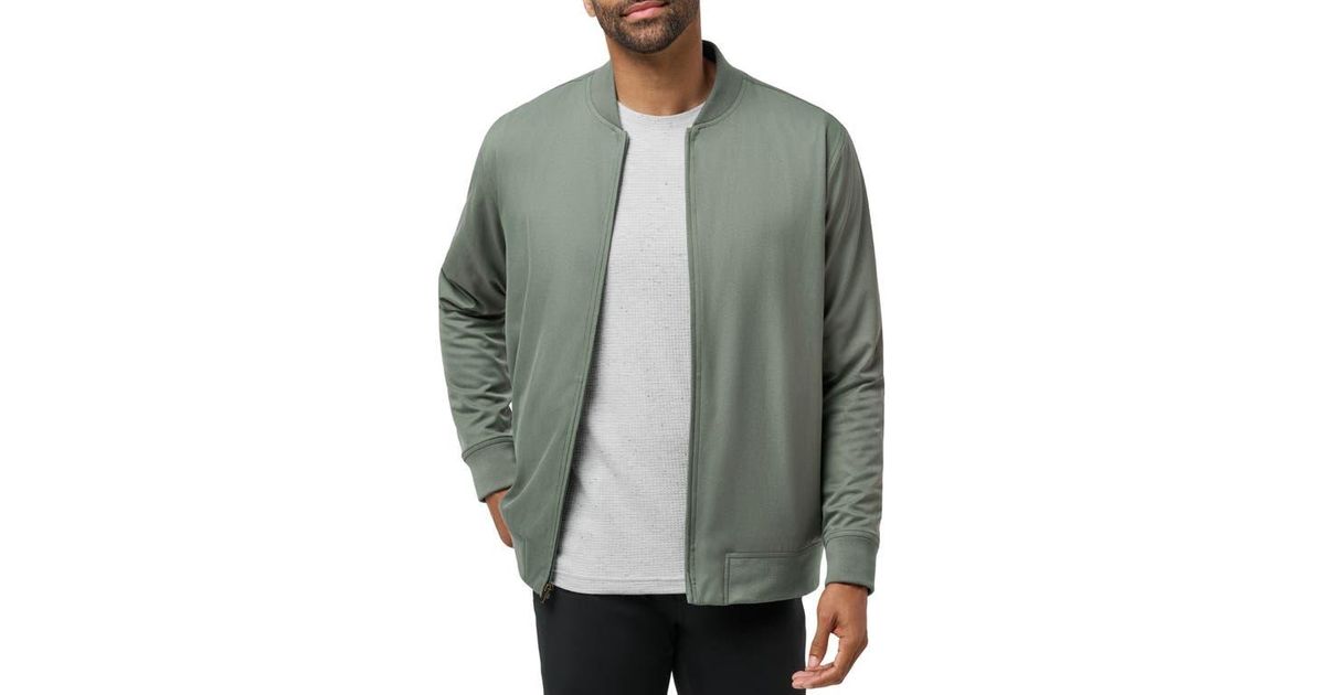 Travis Mathew Highway Jacket in Gray for Men | Lyst