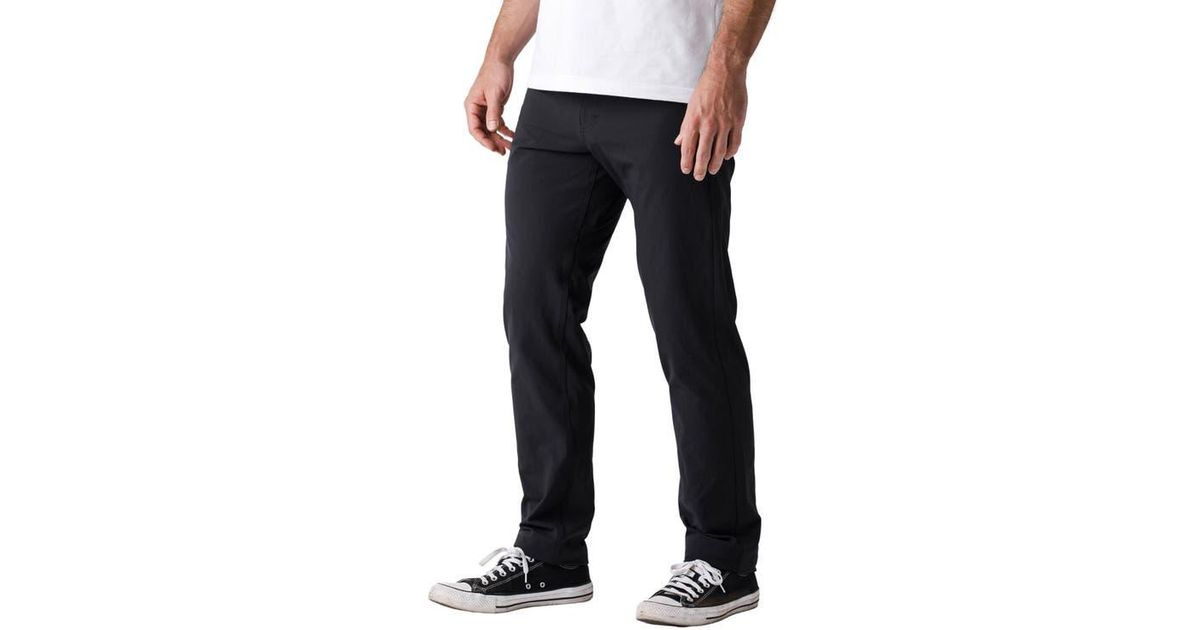 Western Rise Diversion 30-Inch Water Resistant Travel Pants in Black ...