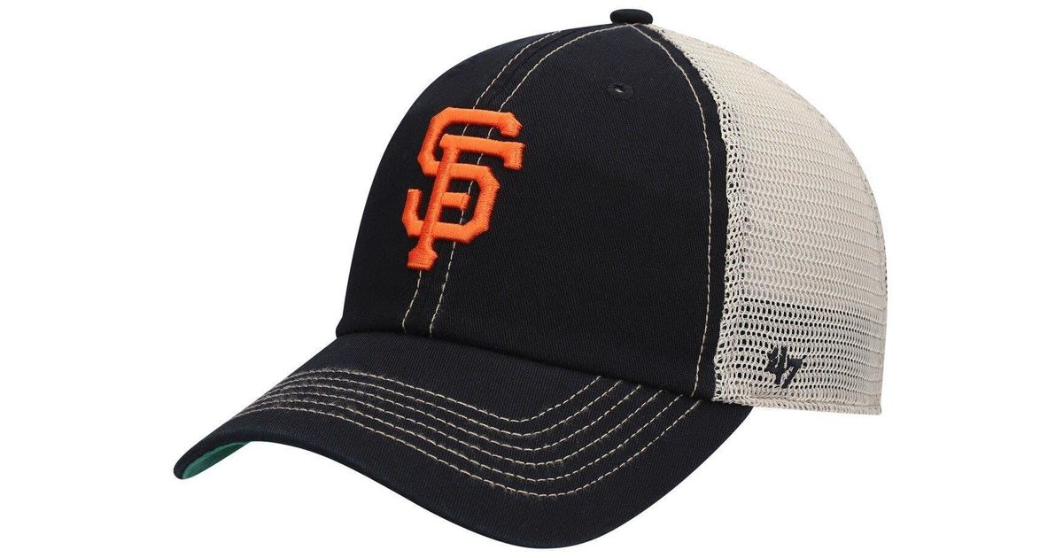 '47 San Francisco Giants Trawler Clean Up Trucker Snapback Hat At ... '47 San Francisco Giants Trawler Clean Up Trucker Snapback Hat At ...