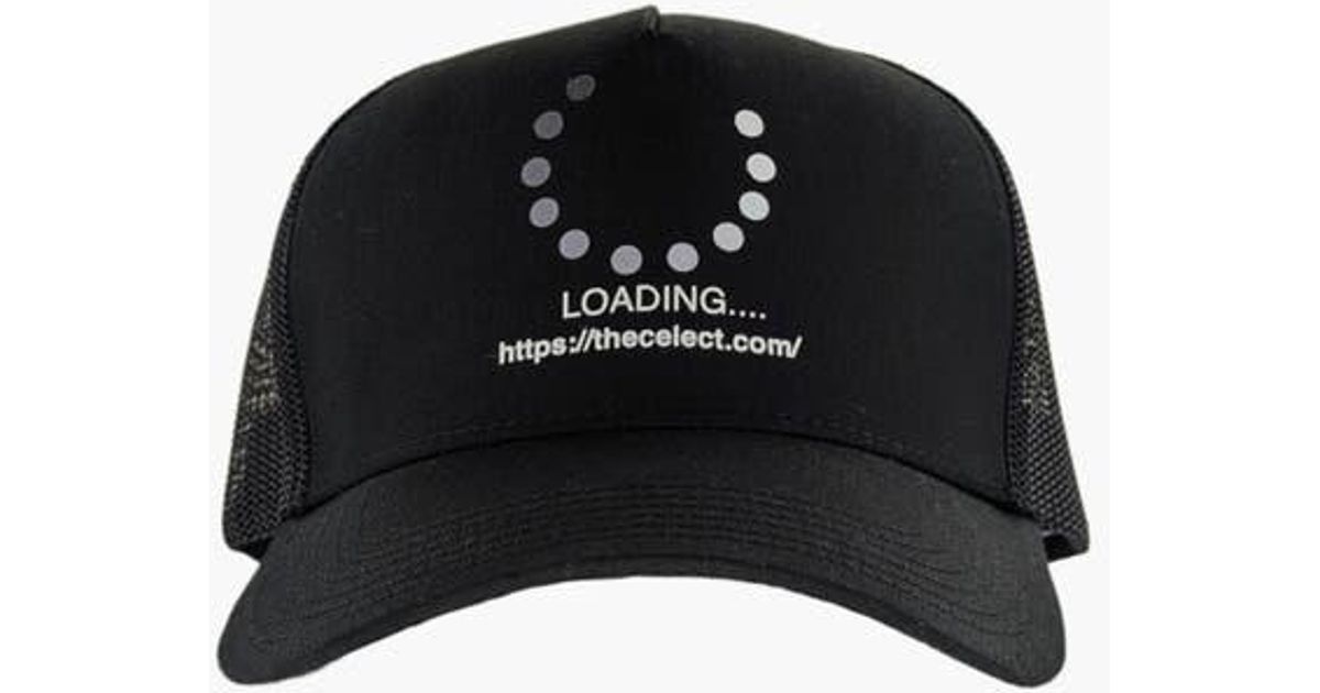 The Celect Loading Mid Profile Cap in Black | Lyst
