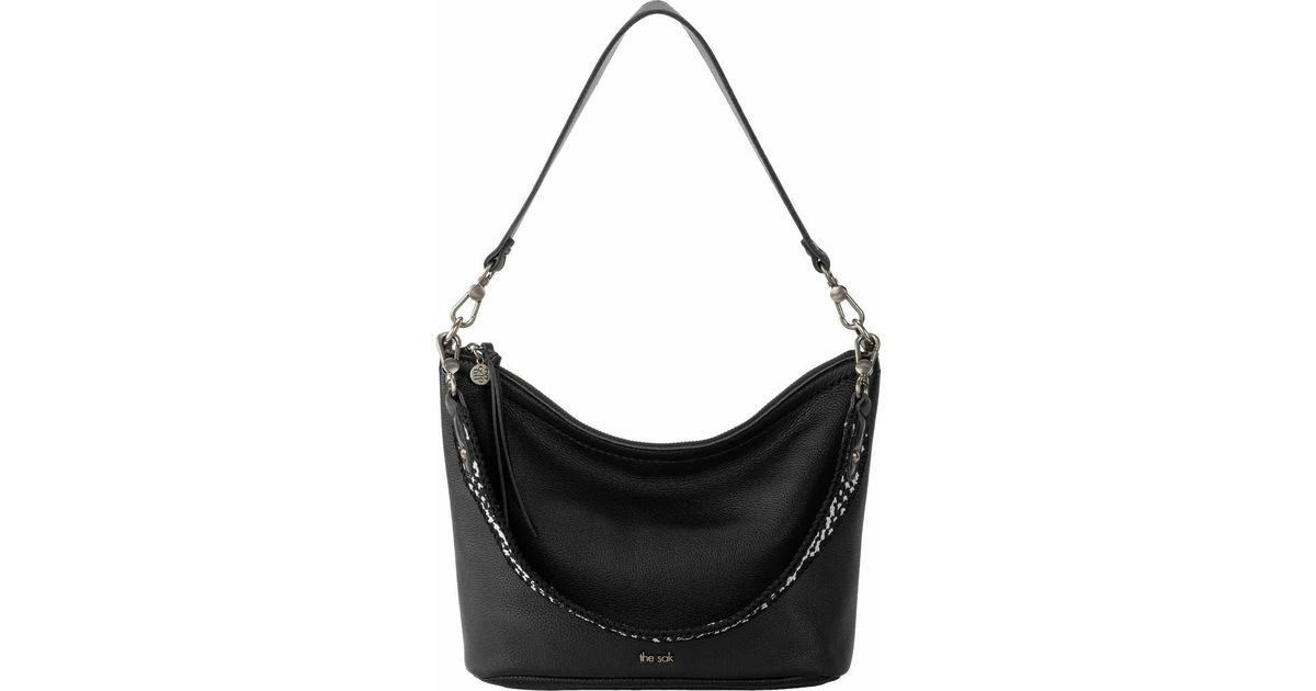 The Sak Jasmine Small Hobo in Black | Lyst