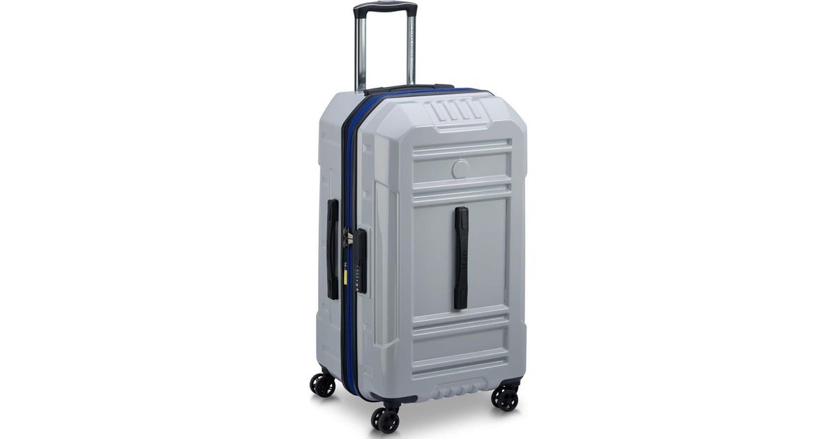 Delsey Paris Rempart Checked Hardside Expandable Luggage Trunk With ...