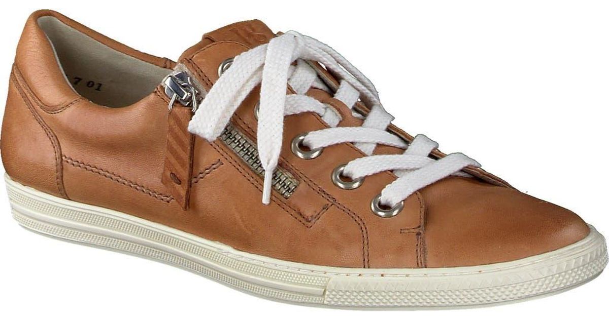 Paul Green Addie Sneaker in Brown | Lyst