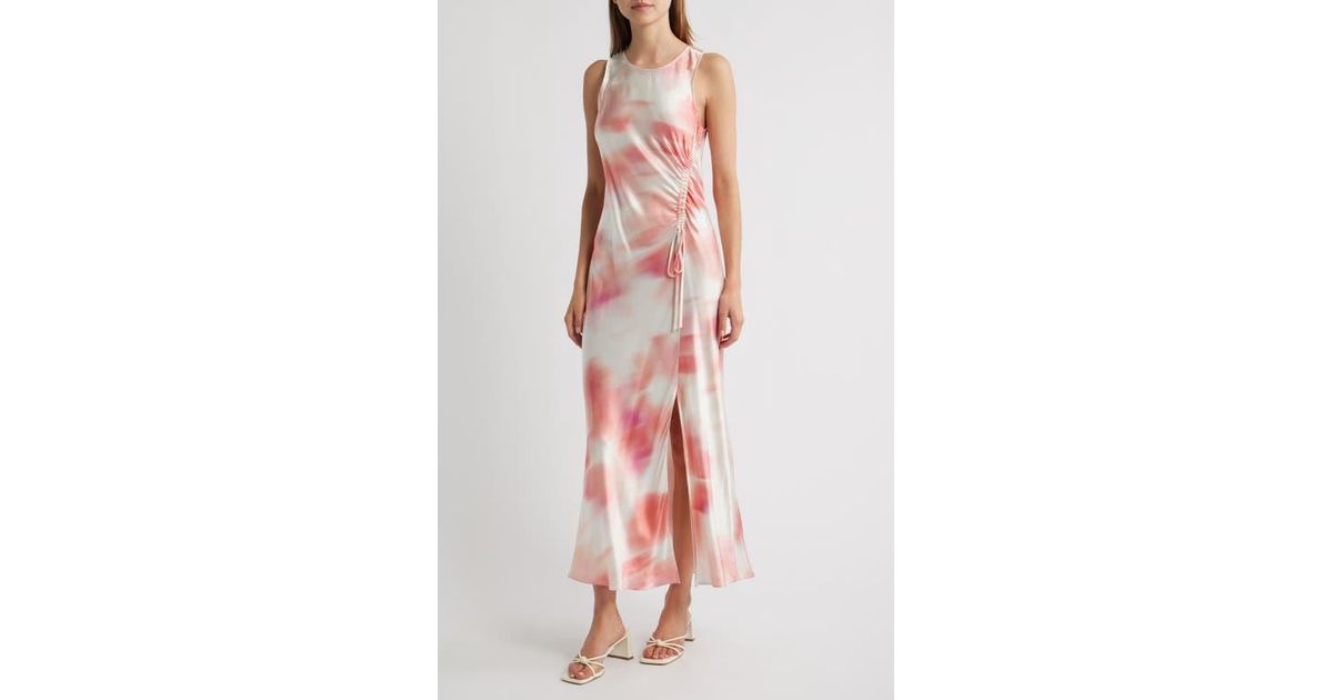 Rails Gabriella Sleeveless Satin Maxi Dress | Lyst