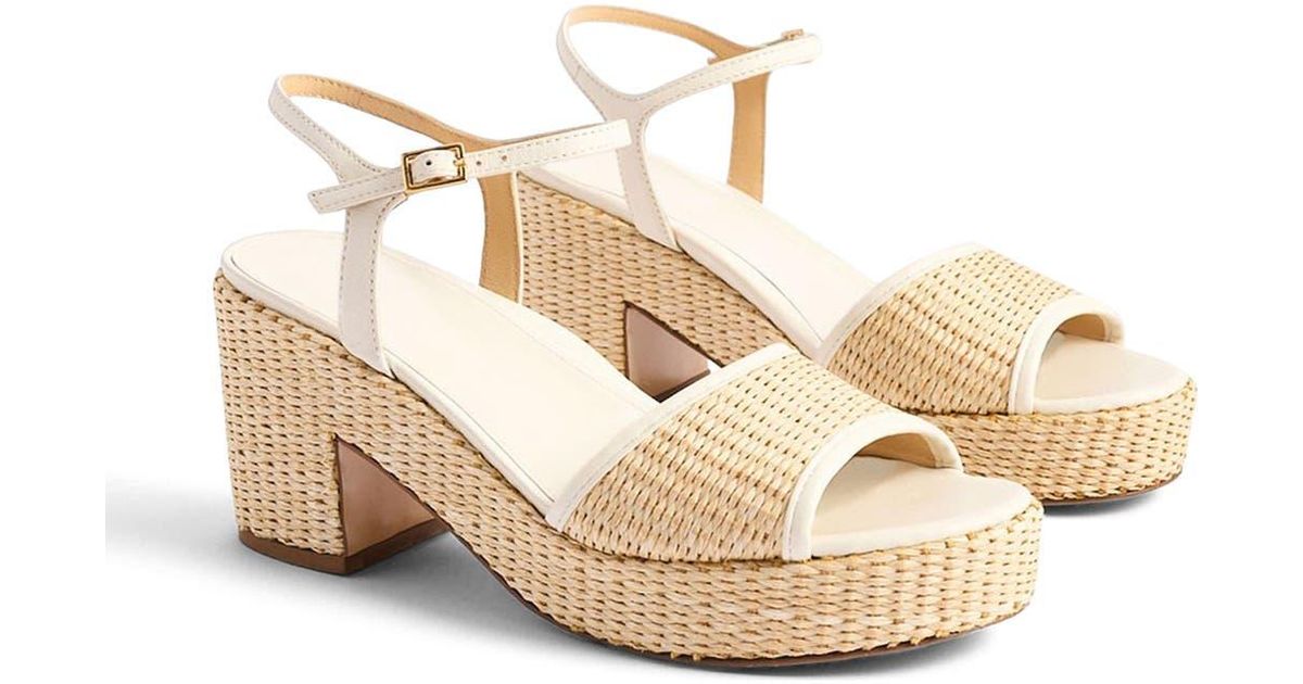 Marion Parke Haven Platform Sandal in Metallic | Lyst