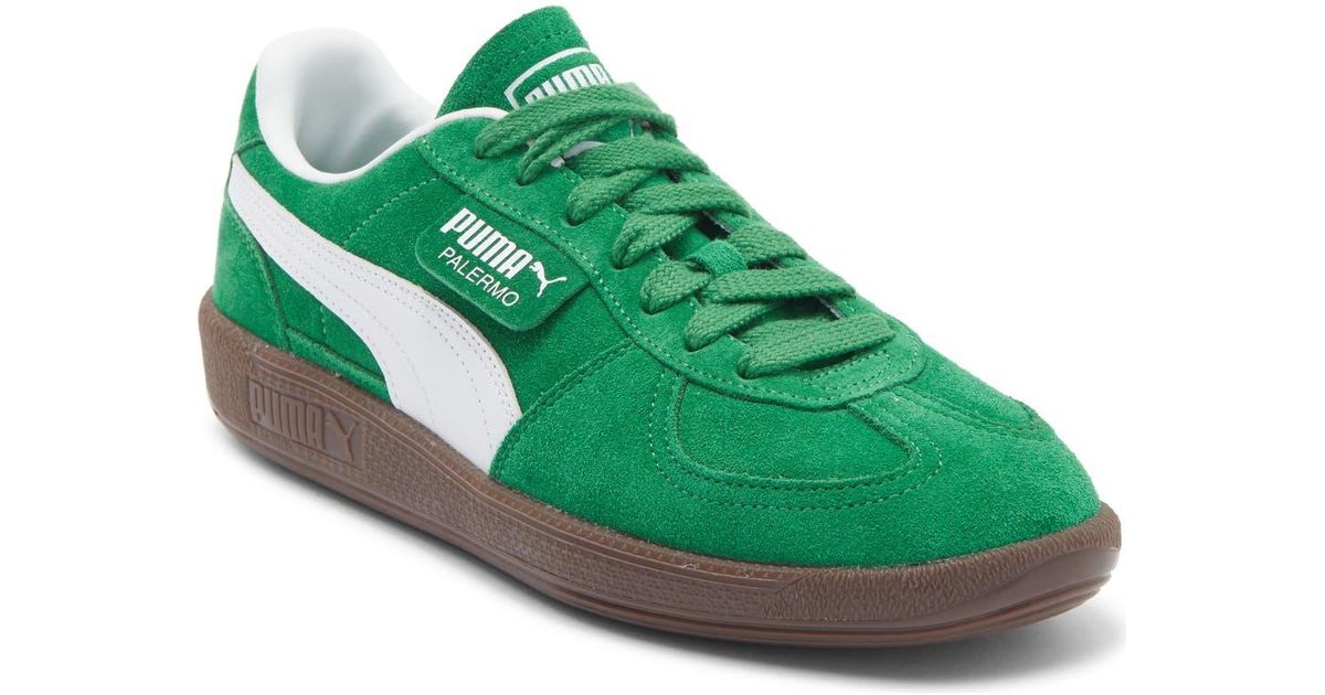 PUMA Palermo Sneaker in Green for Men | Lyst