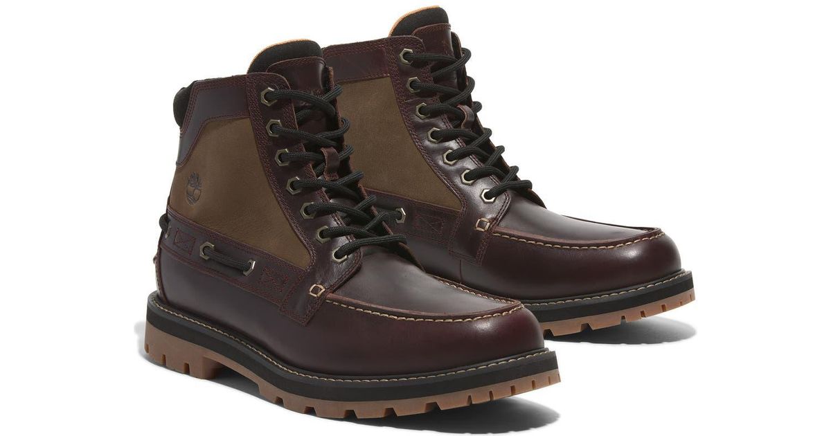 Timberland Britton Road Mid Waterproof Boot in Brown for Men | Lyst