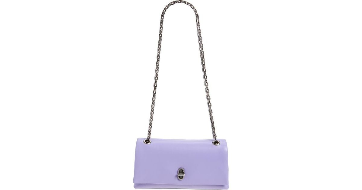 Marc Jacobs The Dual Chain Strap Mini Bag in Purple | Lyst