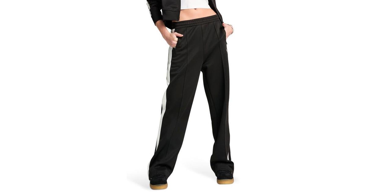 PUMA T7 Always On Straight Leg Track Pants in Black | Lyst
