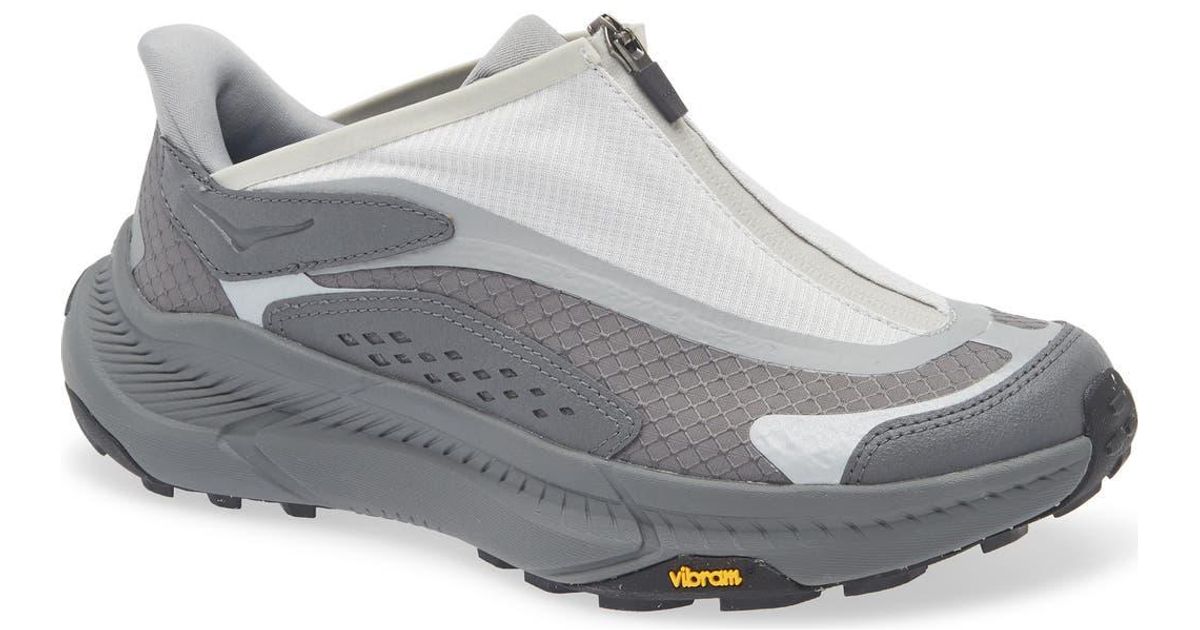 Hoka One One Project Transport Zip Sneaker in Gray | Lyst