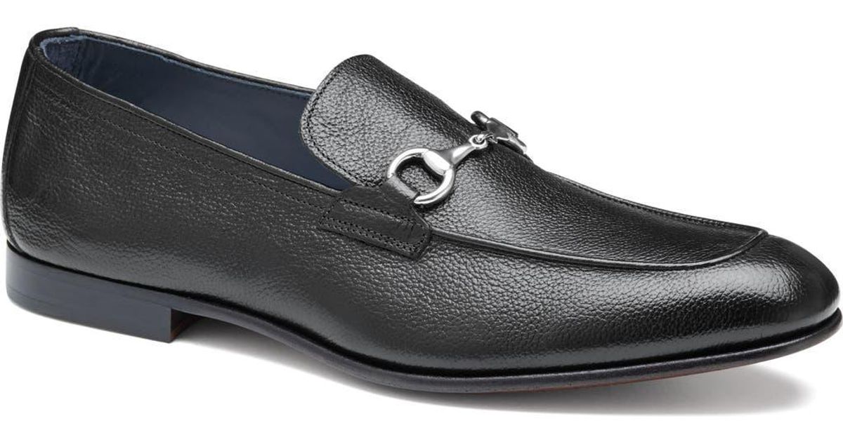 Johnston & Murphy Taylor Bit Loafer in Black for Men | Lyst