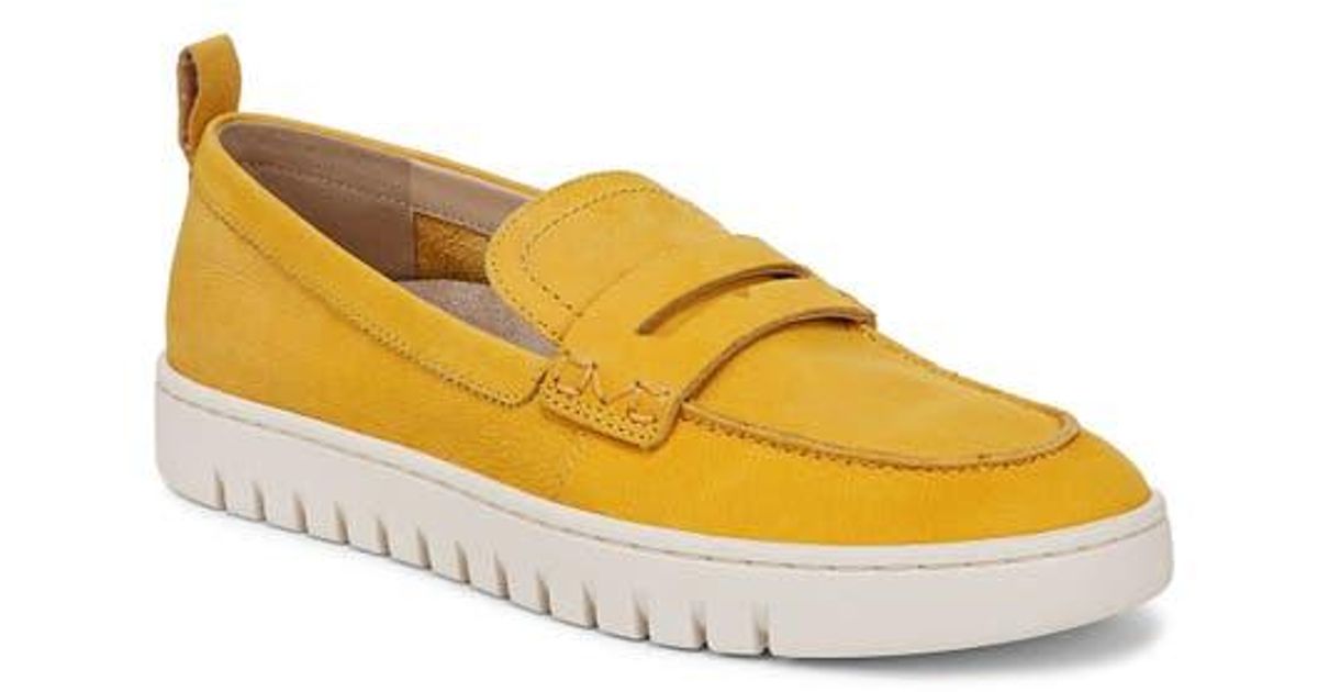 Vionic Uptown Hybrid Penny Loafer () in Yellow | Lyst