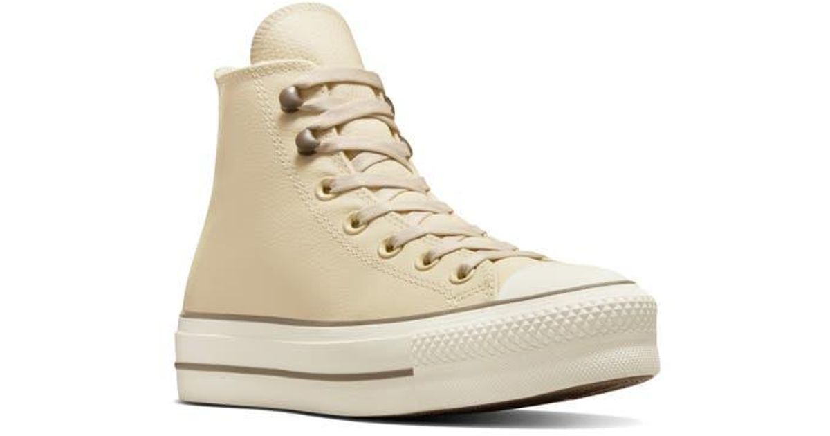 Converse Chuck Taylor All Star Lift Water Repellent High Top Sneaker in ...