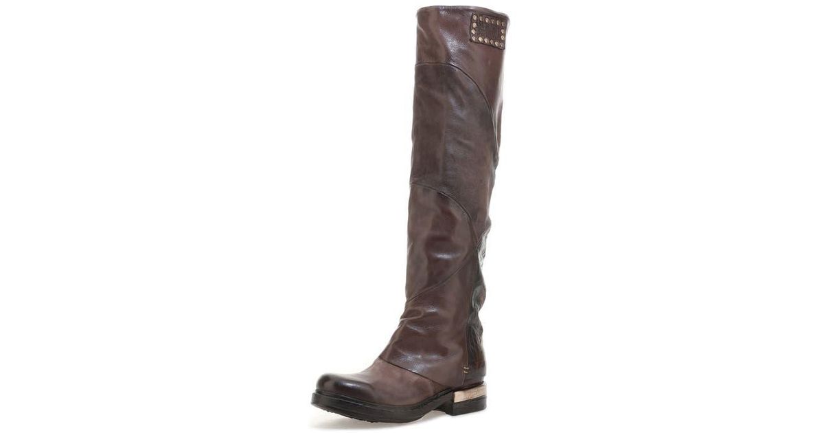 A.s.98 Ardie Over The Knee Boot in Brown | Lyst