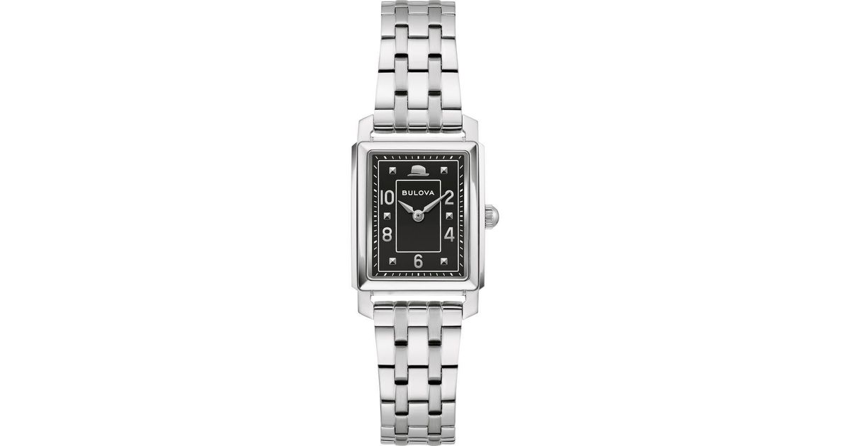 Bulova Frank Sinatra Collection Bracelet Watch, 34Mm in Metallic | Lyst