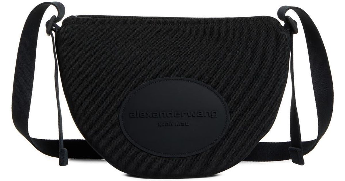 Alexander Wang Small Bo Canvas Crossbody Bag in Black | Lyst