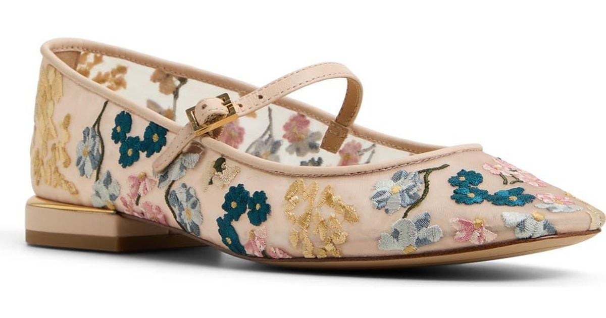 Ted Baker Daria Jane Mary Jane Flat | Lyst