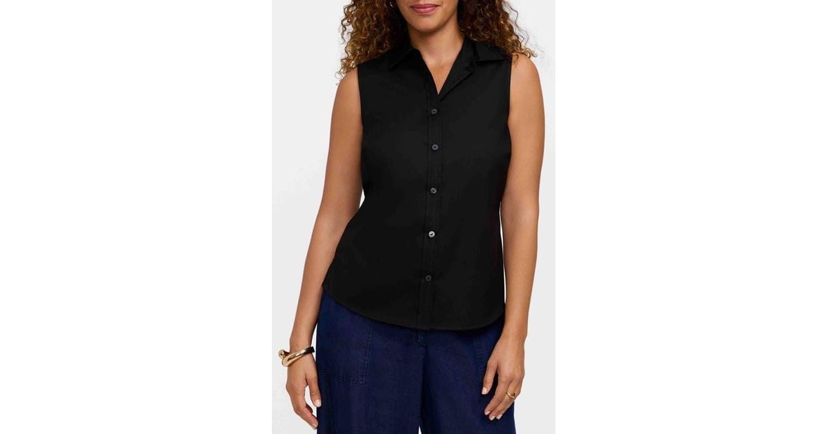 Cool Button Up Shirt Sleeveless Gallery