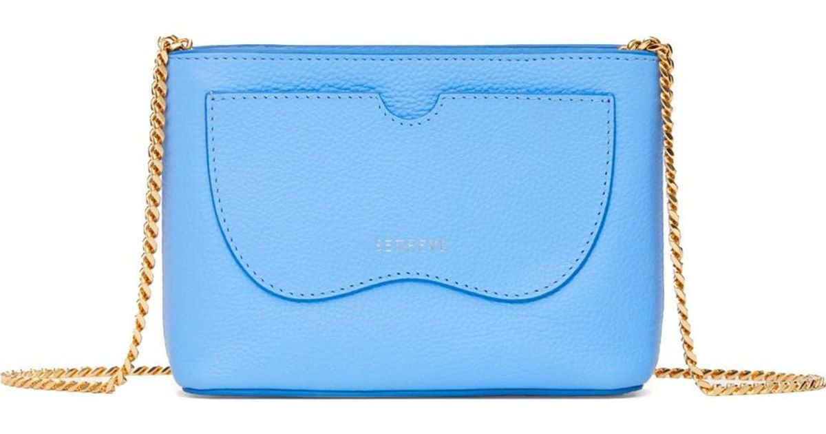 Senreve Mini Atlas Pochette Kit in Blue | Lyst