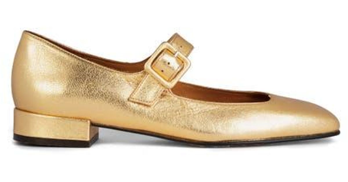 Penelope Chilvers Mary Jane Pump in Natural | Lyst