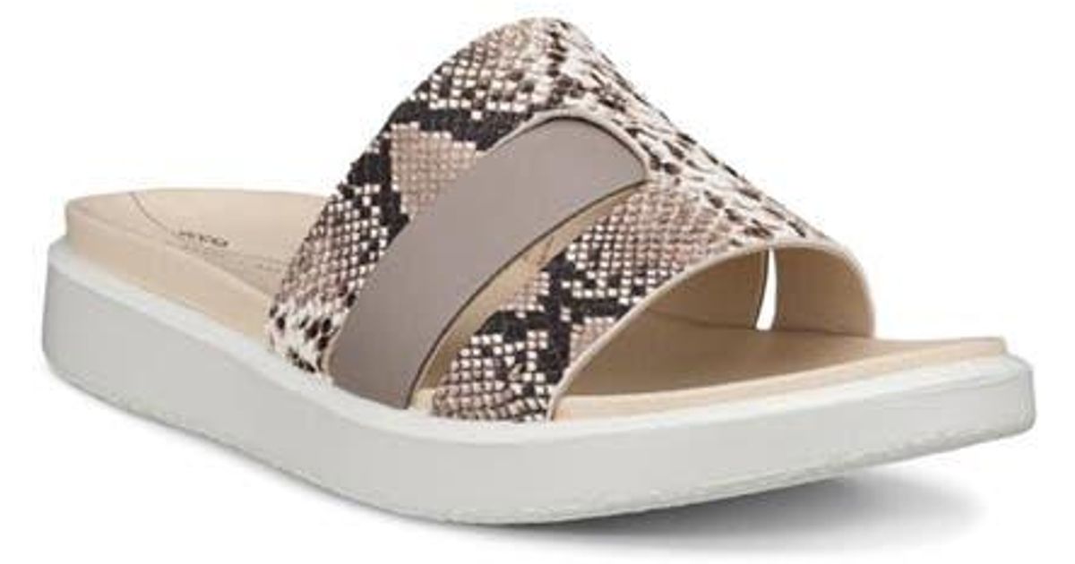 Ecco Flowt Oasis Slide Sandal | Lyst