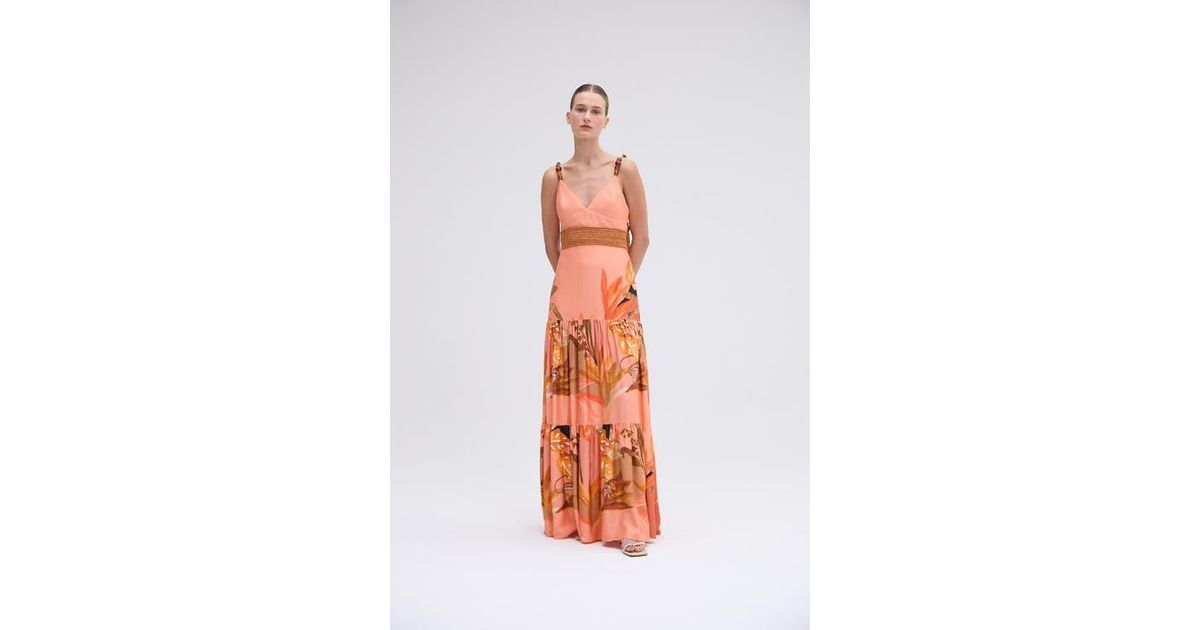 PATBO Bananier Dress in White | Lyst