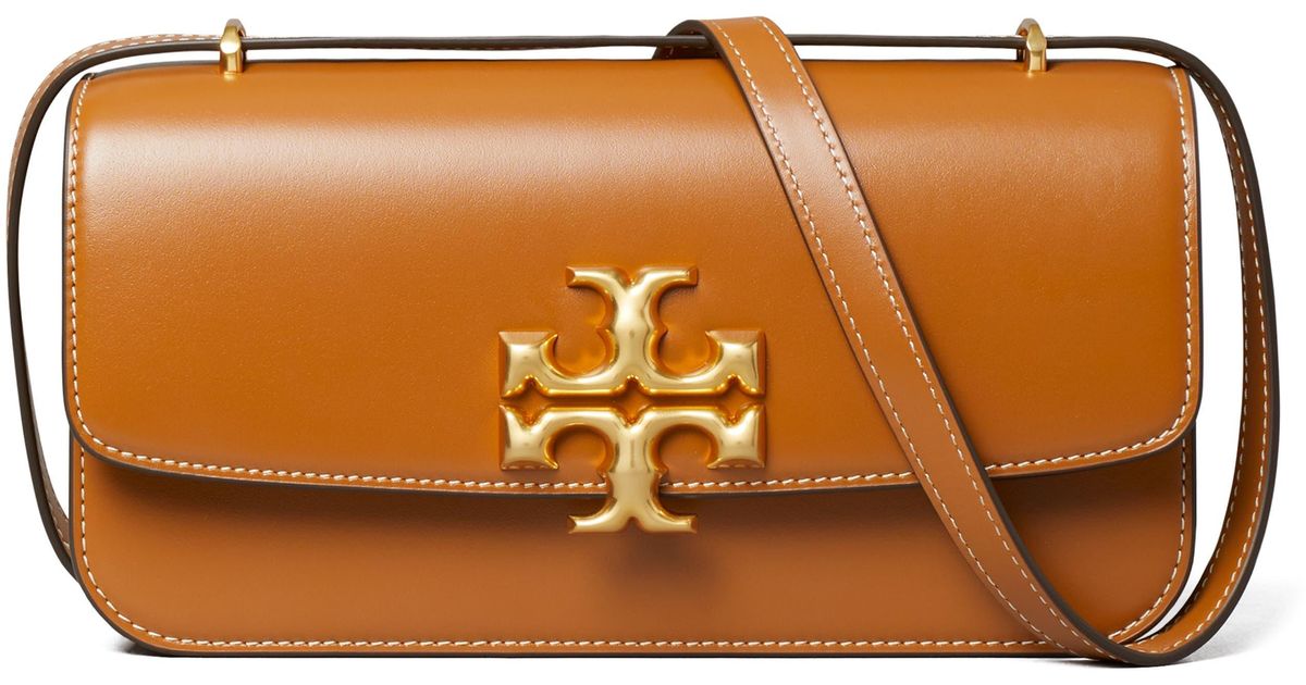 Tory Burch Small Eleanor Rectangular Convertible Leather Shoulder Bag ...