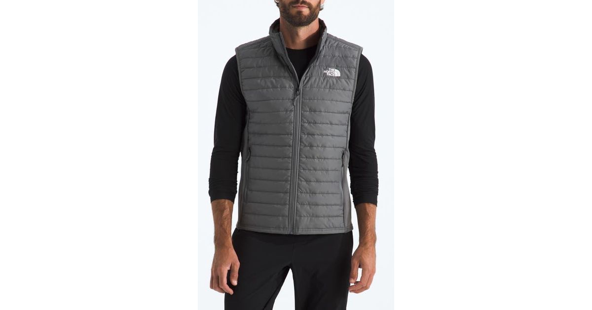 The North Face Canyonlands Hybrid Vest in Black for Men | Lyst