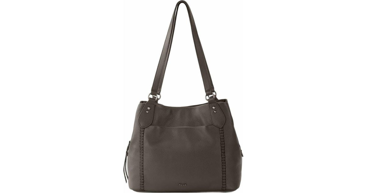 The Sak Melrose Satchel Bag in Gray | Lyst