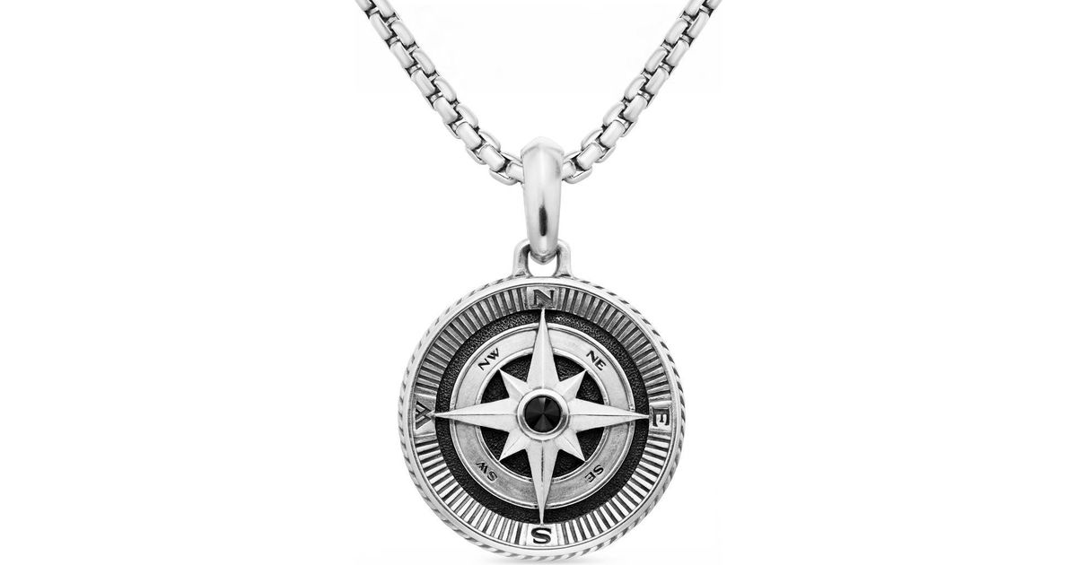 David Yurman Maritime Compass Pendant for Men | Lyst