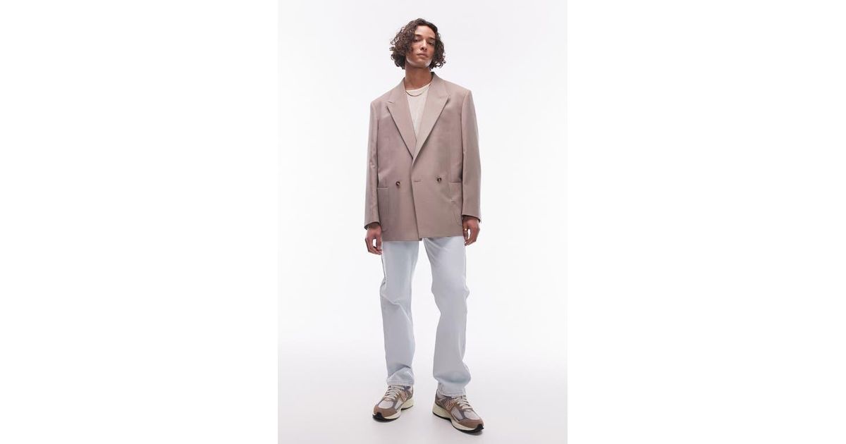 TOPMAN Oversize Boxy Suit Jacket for Men | Lyst